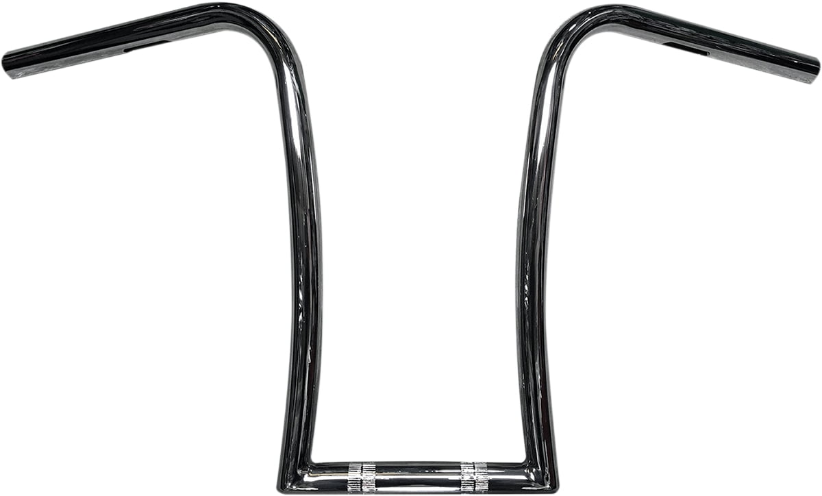 NASH MOTORCYCLE CO. 1" Midget Gimp Handlebars Chrome 16" End Rise ...