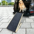 Pefilos 39" Folding Dog Stairs for Dogs and Cats, Dog Ramp for Couch or ...