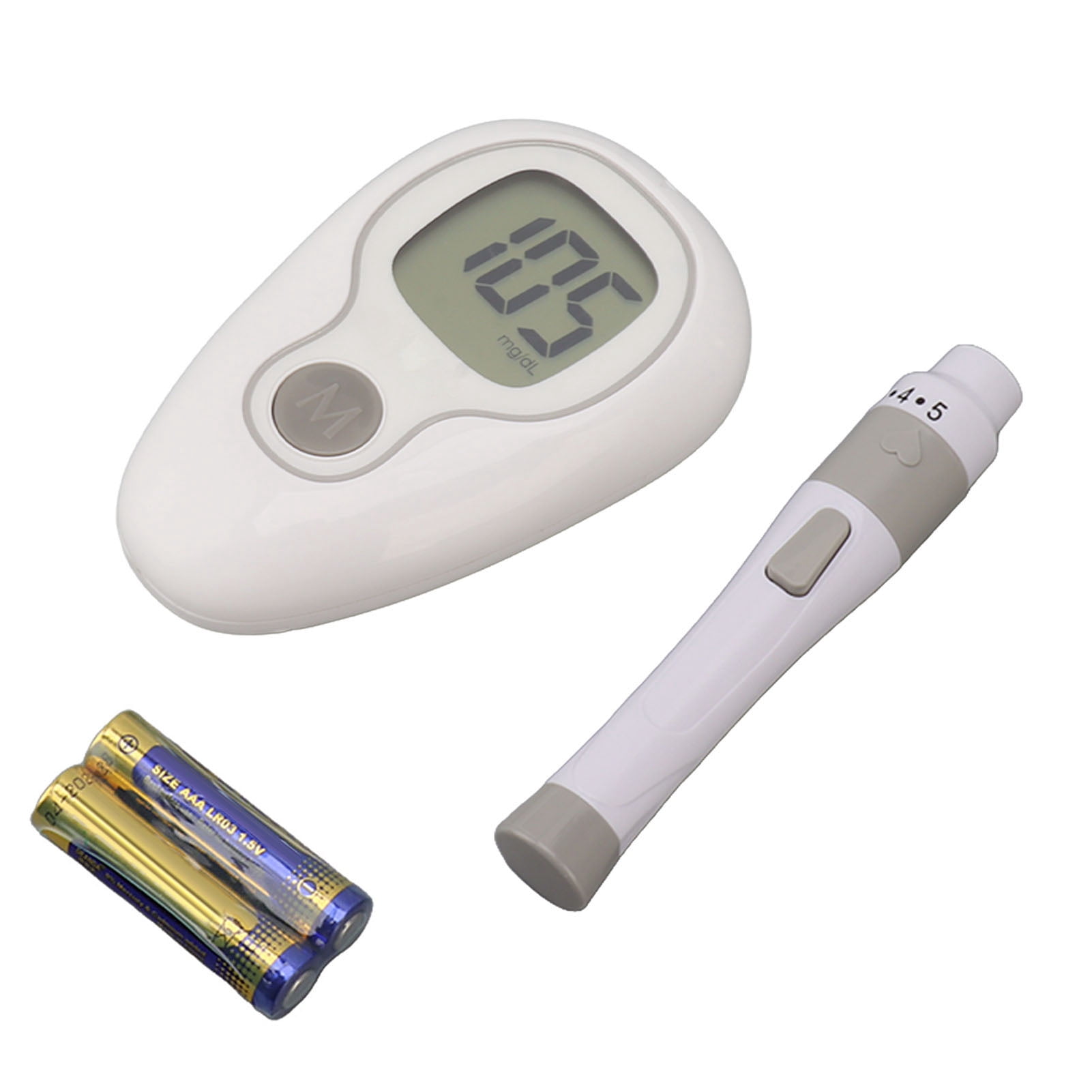 Kit de monitor de glucosa en sangre, medidor portátil y preciso para la ...