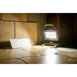 PowerSmith 7,000 Lumen Portable LED Work Light with Metal Stand and ...
