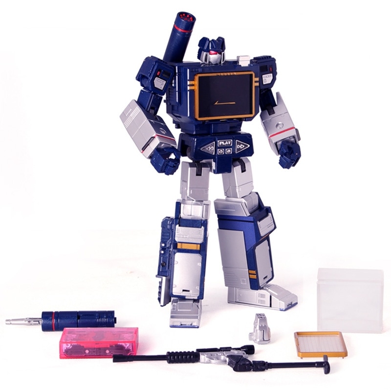 Figura de acción transformable de Soundwave G1, THF Tape Corps, THF01J ...