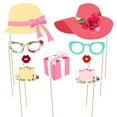 Tinksky 30 Pcs Funny Tea Party Photo Booth Props Party Accessories ...