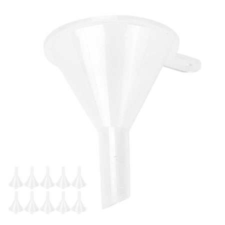 Small Transparent Funnels, Avoid Spillage Mini Plastic Funnel Filling ...