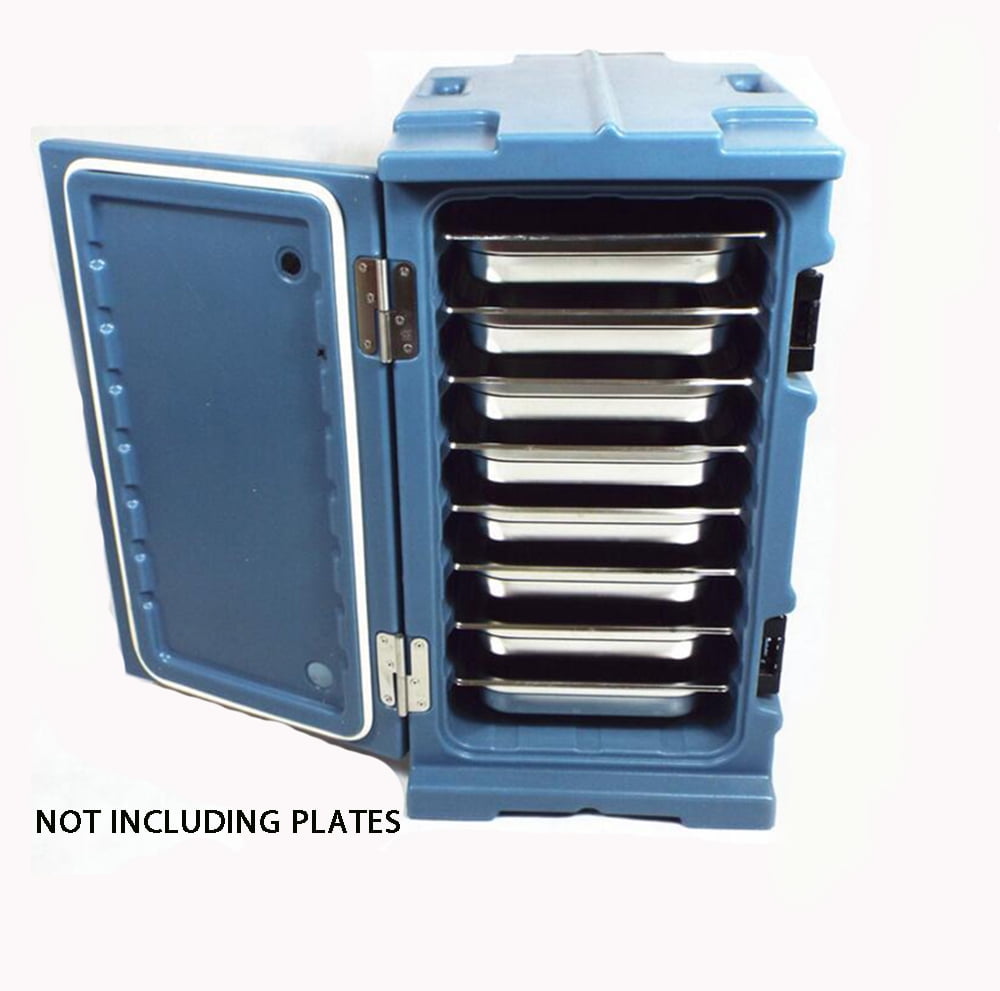 INTBUYING Food Insulation Cabinet Food Carrier Expandable Hot Cold Pan ...