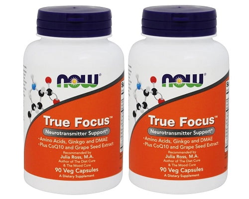 Now Foods - True Focus 90 Vcaps (Pack of 2) - Walmart.com