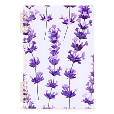 Spiral Notebook, 8 Pcs 4 Color A6 Size Thick Plastic Hardcover 7mm ...