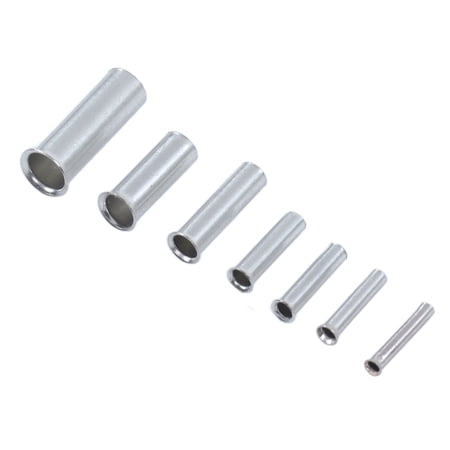 Ccdes Wire Ferrules Kit,Non Insulated Terminal,Tube Type Non Insulated ...