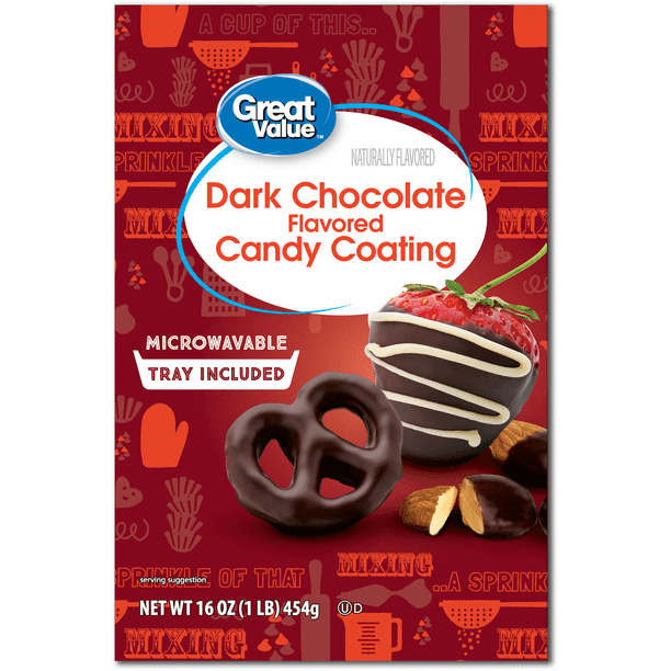 Great Value Dark Chocolate Flavored Candy Coating, 16 oz - Walmart.com