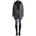 Big Chill Women's and Women's Plus Chevron Quilted Puffer Jacket with ...