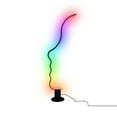 EP Light 56" Color Changing LED Face Floor Lamp Black Standing Floor ...