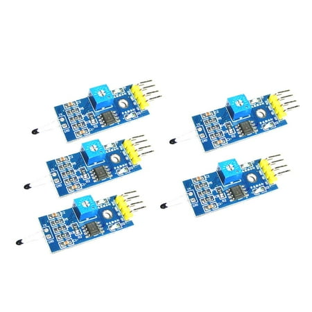 5Pcs High Sensitive Temperature Sensor Module Thermistor Thermal Sensor ...