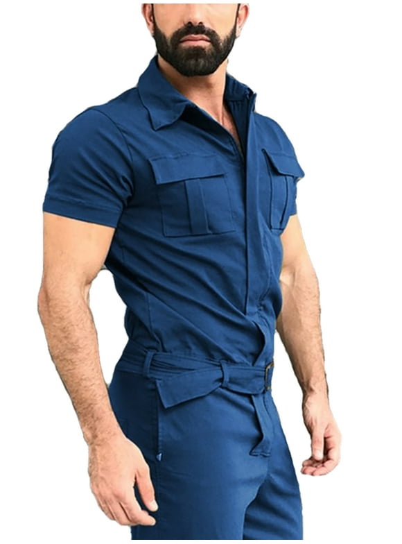 Dark Blue Overalls