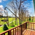 SNYNUXX Heavy Duty Deck Rail Pole Deck Hook, Extensible and Adjustable ...