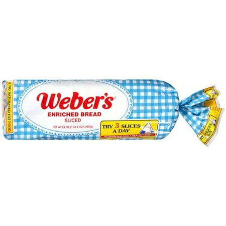 Bimbo Bakeries Webers Bread, 20 oz - Walmart.com