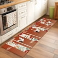 Runner Rugs 2x6 Ft, Red Crane Non Slip Area Rugs for Kitchen Bedroom ...