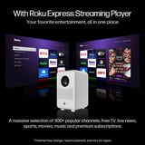 "HP CC200 FHD LCD LED Projector with Roku Express HD Streaming Player ...