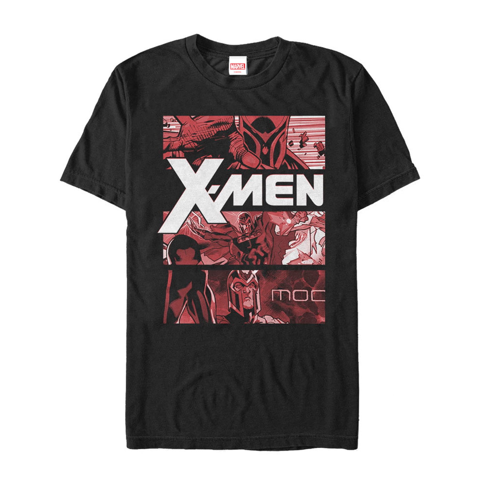 Men's Marvel X-Men Magneto Panels Graphic Tee Black 3X Large - Walmart.com