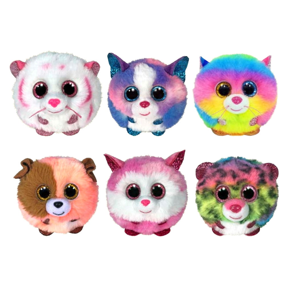 TY Puffies - SET OF 6 SPRING 2021 RELEASES (Cleo, Tabor, Gizmo ...
