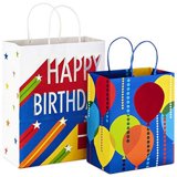 Hallmark Birthday Gift Bags Assortment (Pack of 8; 4 Medium 10", 4 ...