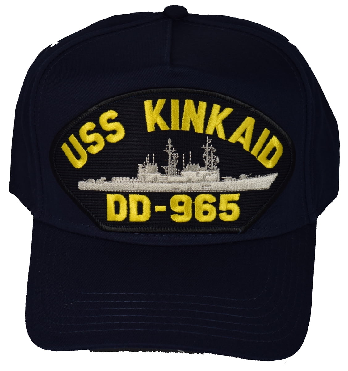 USS KINKAID DD-965 HAT - NAVY BLUE - Veteran Owned Business - Walmart.com