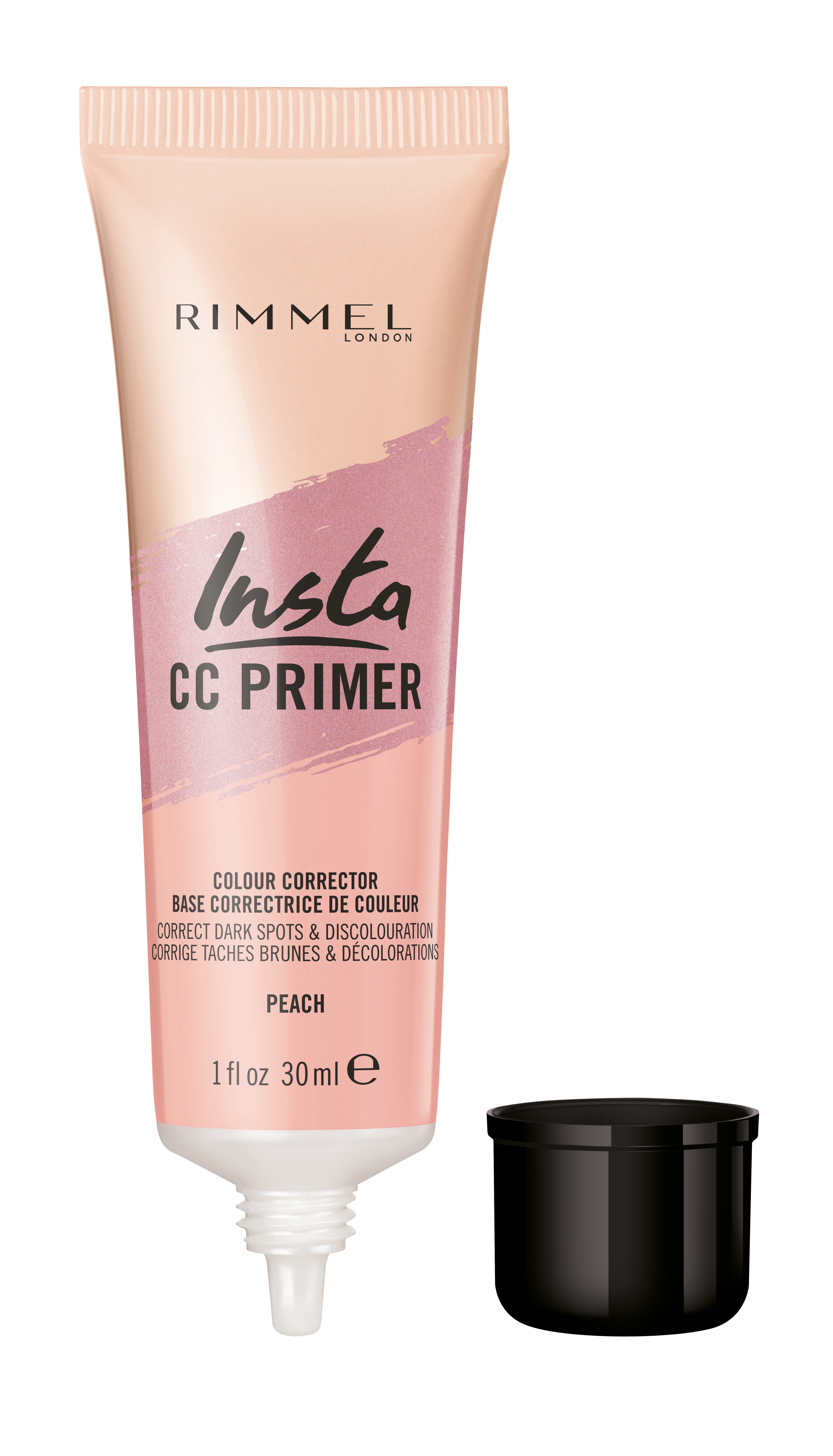 Rimmel Insta Flawless Color Correcting Primer, Peach - Walmart.com