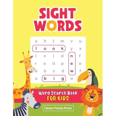 Sight Words Word Search: High-Frequency Word Puzzles for First Through ...