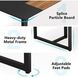 6FT Meeting Seminar Table up for 8 People Wood Metal - Walmart.com