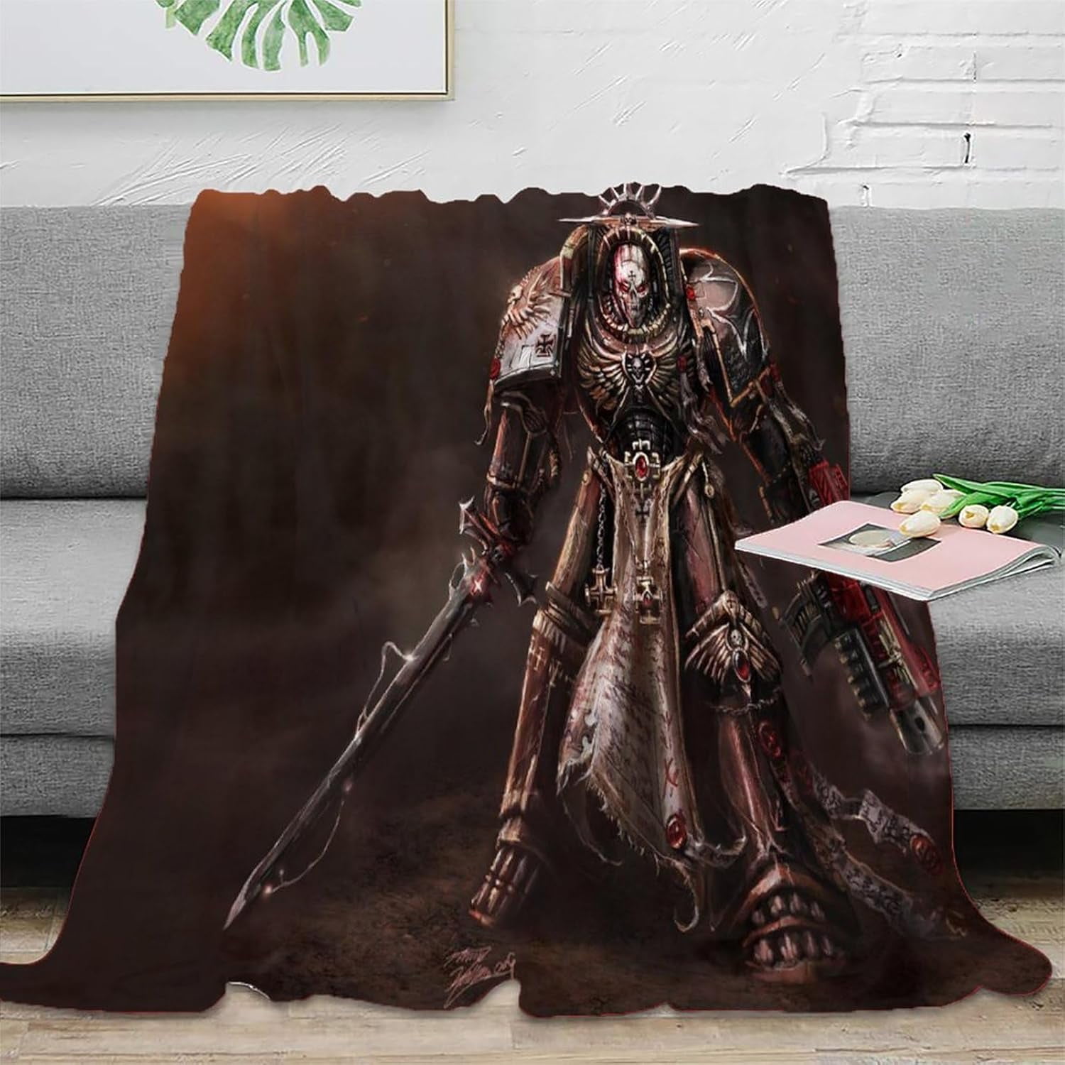Click here for Officials Soft Cozy Flannel Blanket 3d Warhammer 4... prices