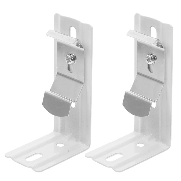 2pcs Vertical Blind Bracket Clips Durable Mounting Brackets for ...