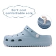 Cyiecw Gardener Platform Clogs Beach Sandals Slippers for Women Slip on ...