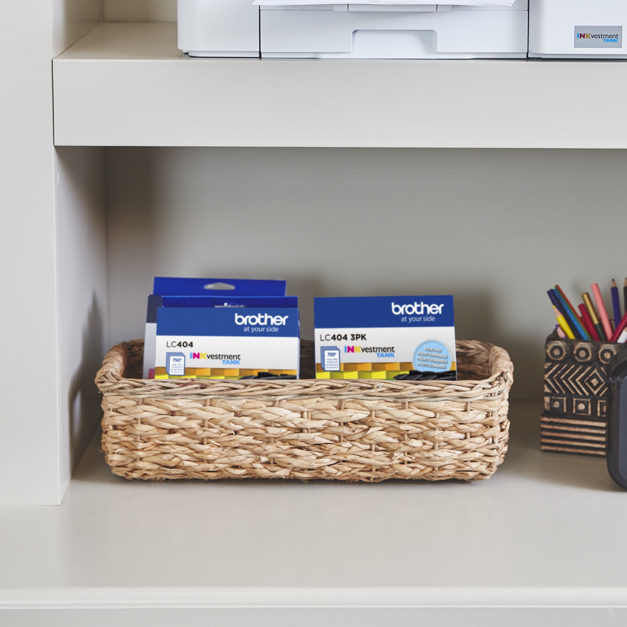 Brother Genuine Standard-yield Cyan Printer Ink Cartridge, LC404C Best ...