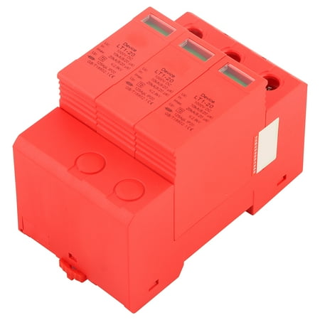 DC Surge Protector, 3P 3.0KV DC Power DC Power Surge Protector ...