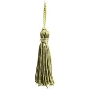 3" (7.5cm) Basic Chainette Tassel | Craft Tassel # RT03,, Brass Gold # ...