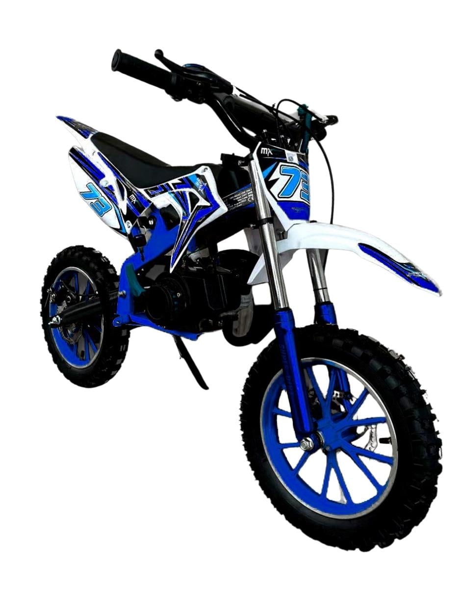 Motocicleta Infantil SHAHOMA MC04 Intermedia Motocross 49cc Azul ...