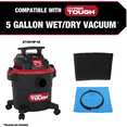 Hyper Tough 5 Gallon Wet/Dry Vac Filter Replacement Bundle - Foam ...