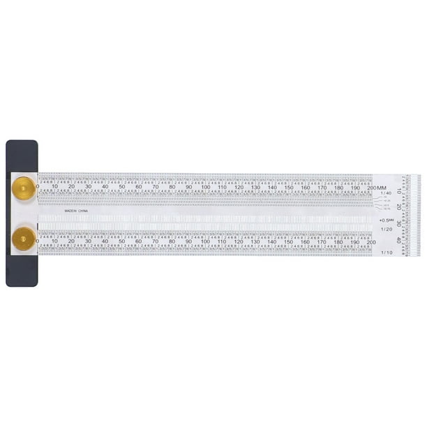 Hole Ruler,Marking Scale Exquisite Accurate Marking Scale Stainless ...