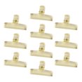 10Pieces Clear Acrylic Binder Clip 75mm Paper Clamps File Binder Clip ...