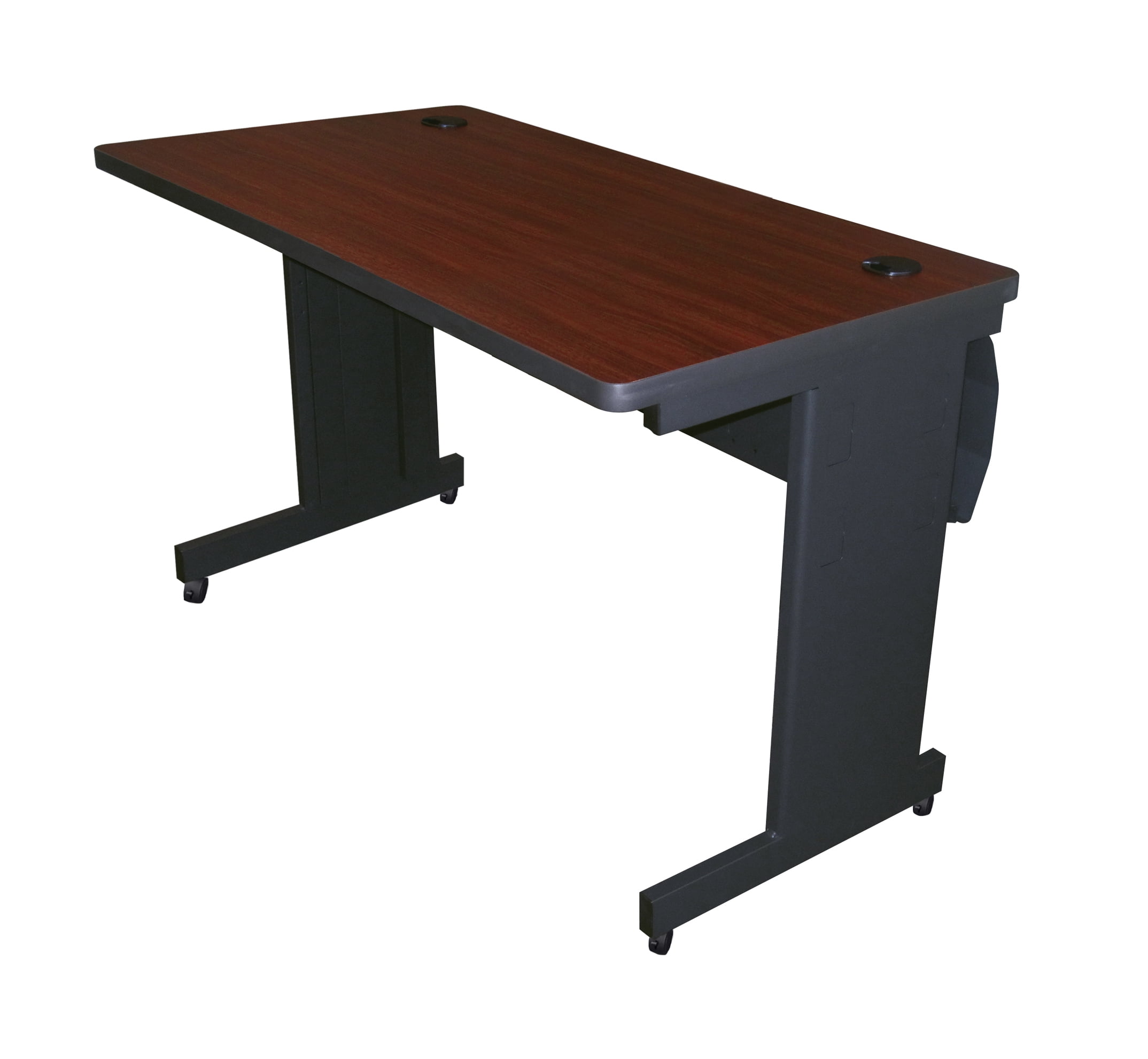 Pronto Mobile Training Table with Lockable Raceway, 48W x 30D - Walmart.com