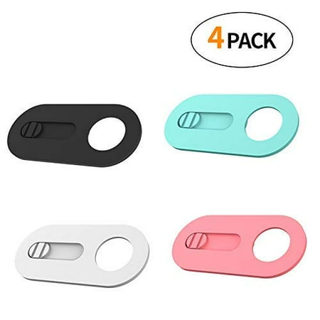 Webcam Cover Slide 4-Pack, 0.027 Inch Ultra Thin Camera Cover Slide for ...