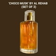 Al Rehab Choco Musk EDP Spray 50ML Pack of 3, Warm Amber, Vanilla ...