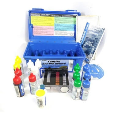 Taylor K-2006 Pool Water Tester Kit Complete with FAS-DPD Chlorine ...