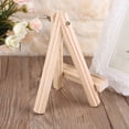 OOKWE Small Wooden Easel A-shaped Photo Frame Stand Tabletop Canvas ...