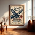 Affixzi Patriotic Eagle Poster, We The People Wall Art, Vintage ...
