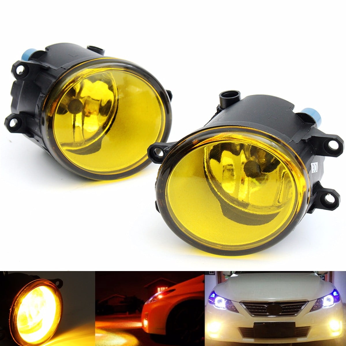 Fits For Toyota Lexus Camry Carola Front L+R Fog Light Lamp w/ H11 ...