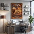 Affixzi Patriotic Eagle Print, USA 250th Anniversary Wall Art, Unframed ...