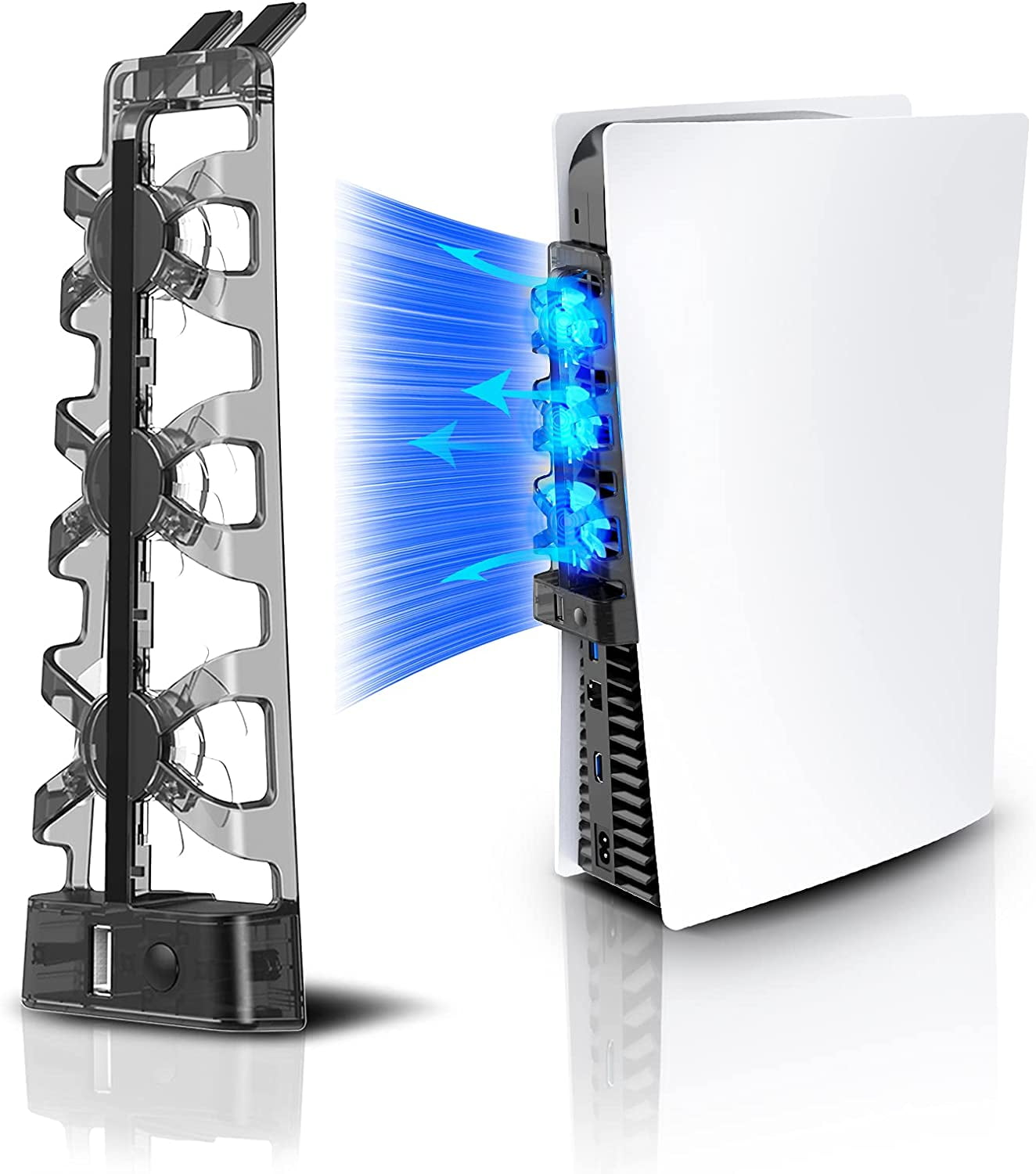 PS5 Cooling Accessories PlayStation 5 Computer Cooling Fan with LED ...