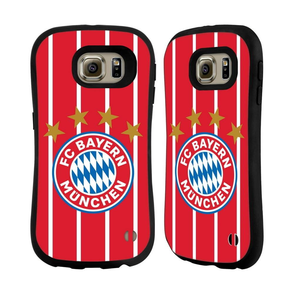 Official Fc Bayern Munich 201718 Logo Kit Hybrid Case For Samsung Phones