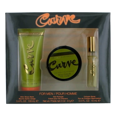 Curve 4 Pc. Gift Set ( Cologne Spray 4.2 Oz + Mini 0.25 Oz + After ...