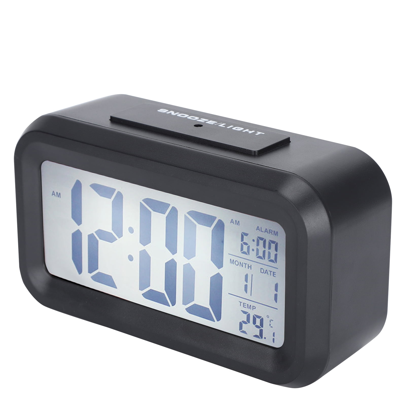 Reloj de cabecera, reloj electrónico LCD, reloj electrónico grande ...