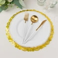 Efavormart 50 Pack Metallic Gold Medallion Style Paper Placemats, 12 ...